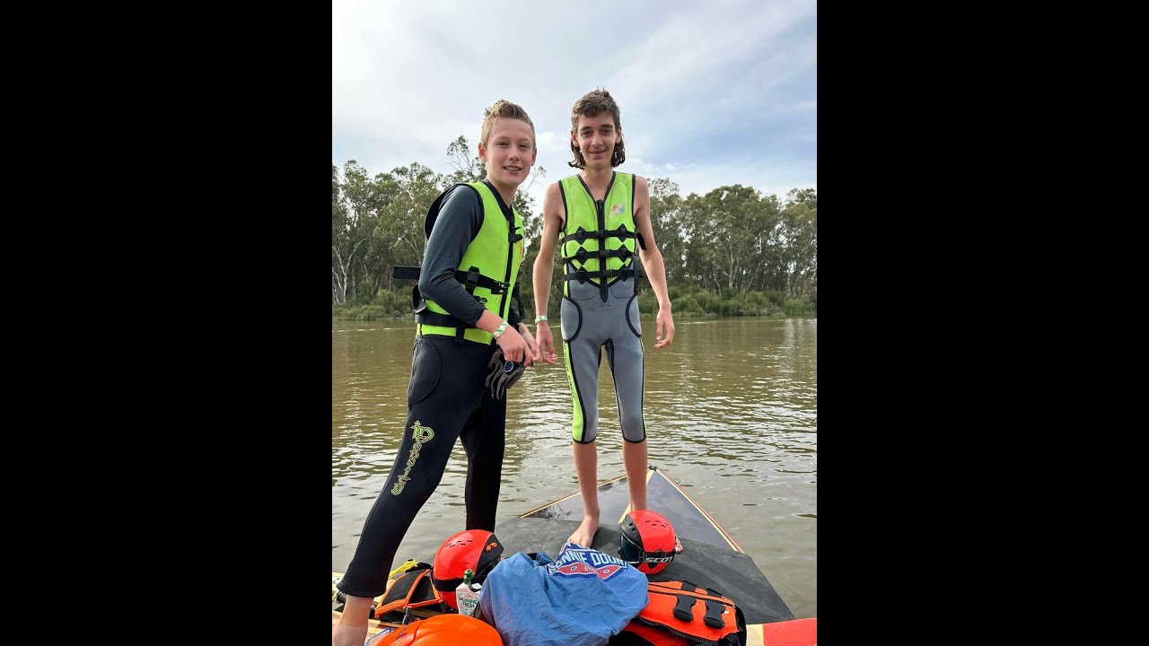Southern 80 2023 Water Ski Race - Burn N Wood 60 mph Expert Winning Run ...