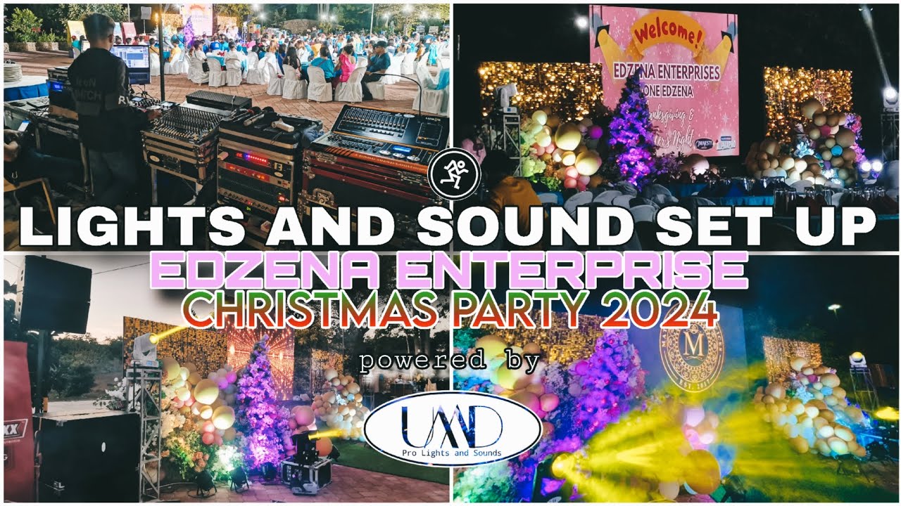 LIGHTS AND SOUND SET UP FOR COMPANY CHRISTMAS PARTY 2024 powered by UMD ...