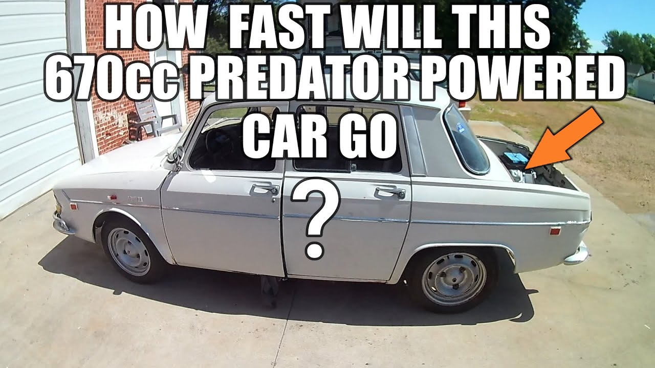S3 E21. How fast will this 670 cc predator V twin powered Renault go ...