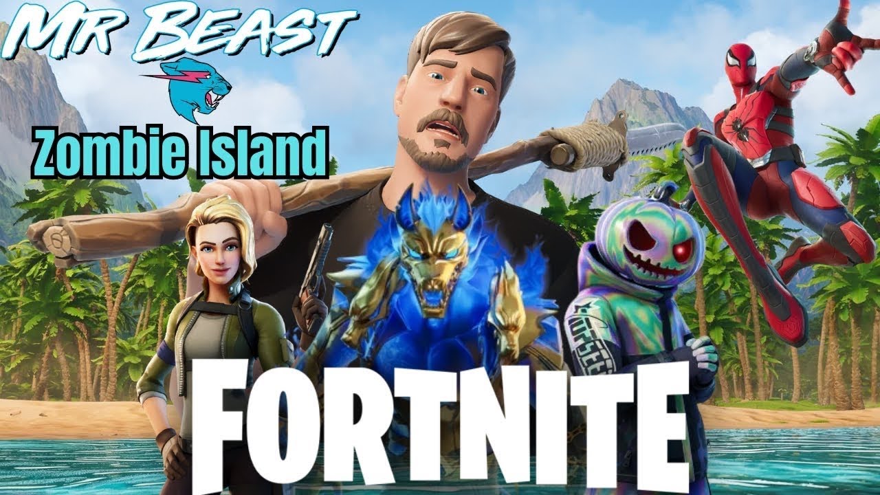 Lets Play Mr Beast Zombie Island! EPIC Gameplay - YouTube