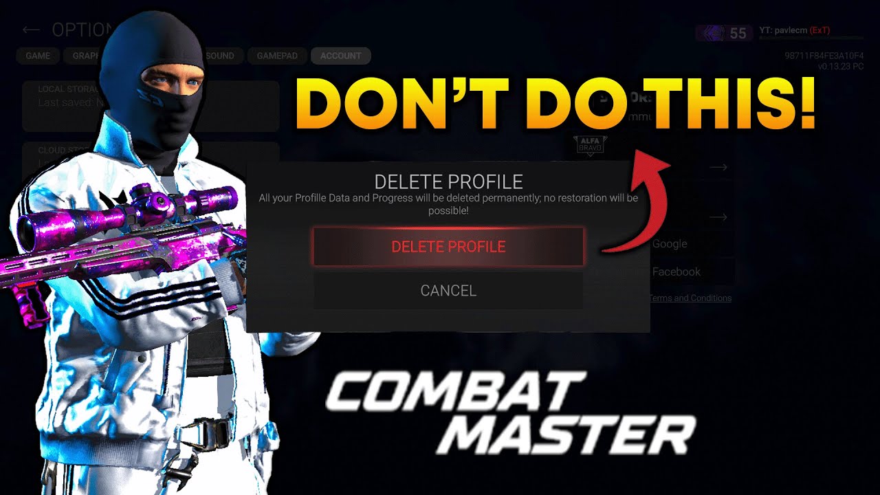 These Mistakes Will DELETE Your Combat Master Account... - YouTube