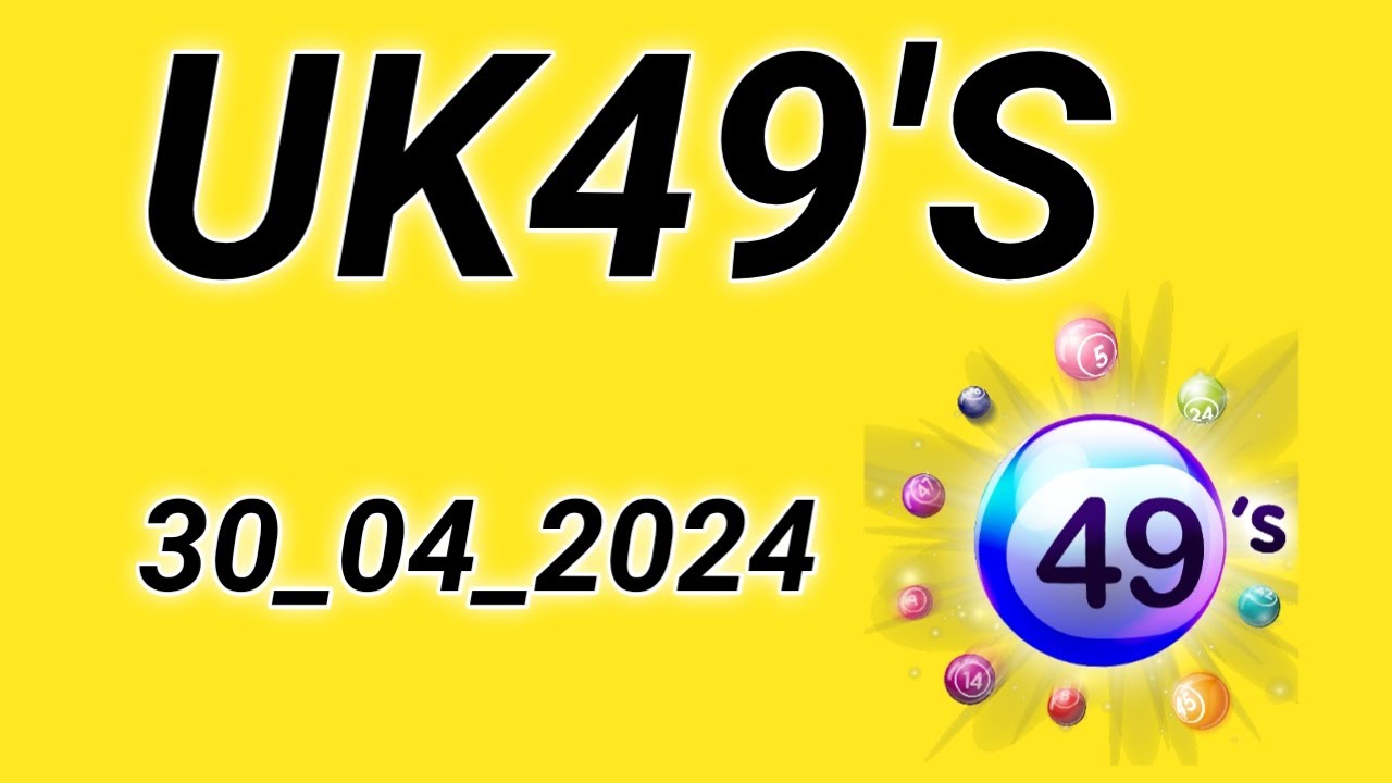 Uk49s Prediction for today 30-04-2024, - YouTube