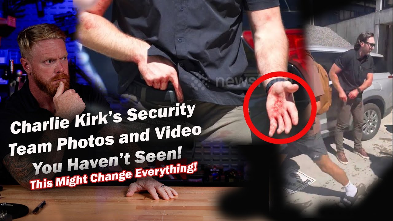 New Footage and Video of Charlie Kirk's Security Team! - YouTube