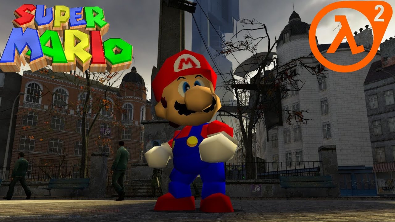 Super Mario In Half-life 2 - YouTube