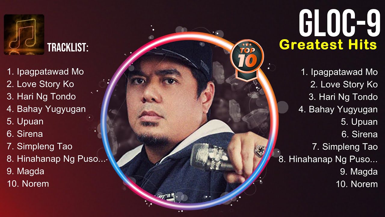 Gloc-9 2025 ~ Gloc-9 Full Album ~ Gloc-9 OPM Full Album - YouTube