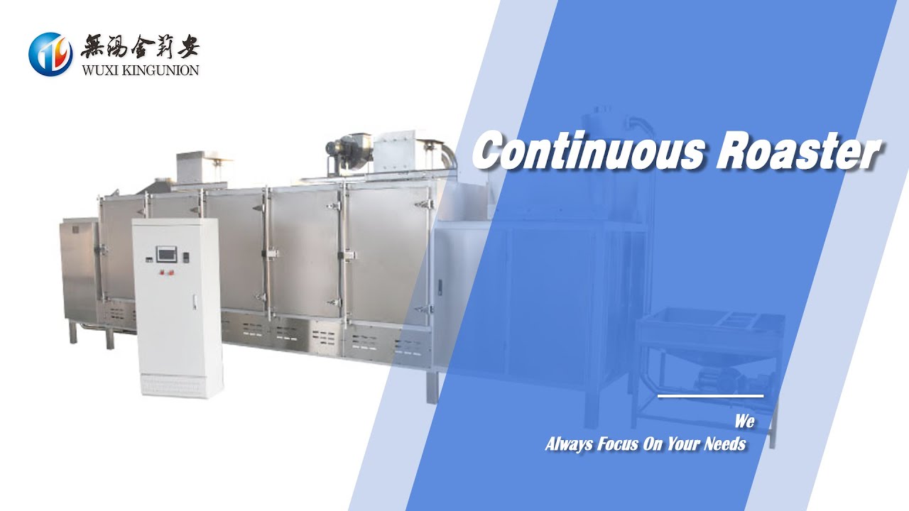 Continuous Roasting Line - YouTube