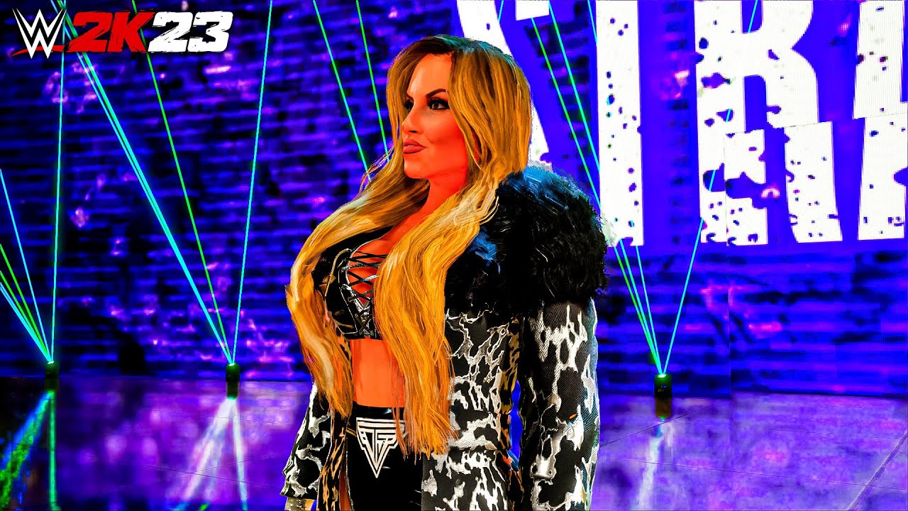 WWE 2K23: Trish Stratus Updated Character Model / Graphics Pack ...