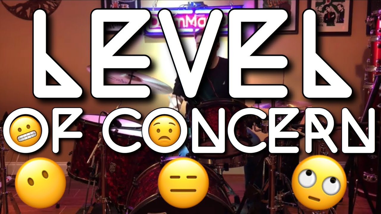 Level Of Concern - Drum cover - Twenty One Pilots - YouTube