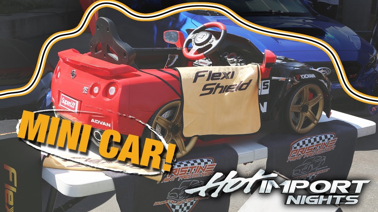 Installing FlexiShield PPF at Hot Import Nights Los Angeles 2019 - YouTube