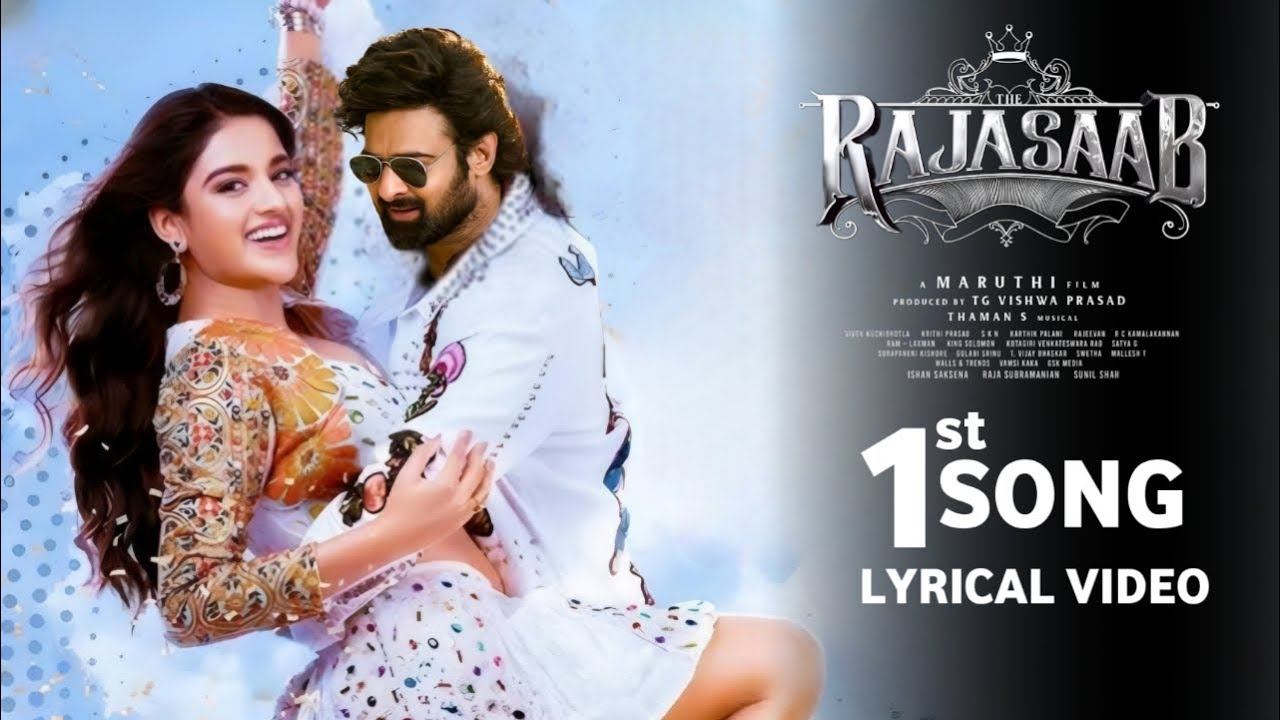 Raja Saab 1st Song Lyrical Video | Prabhas , Nidhi Agarwal , Thaman ,Maruthi | Raja Saab Teaser ...