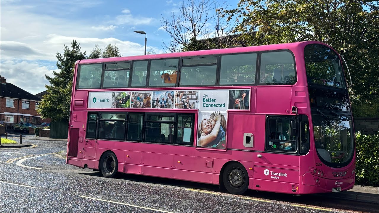 *Back In Service* Translink Metro | Volvo B9TL Gemini 2 | 2359 (KFZ ...