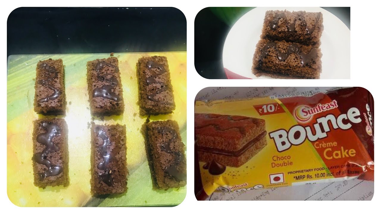 Why to buy sunfeast bounce cake if you can make at home/chocolate ...