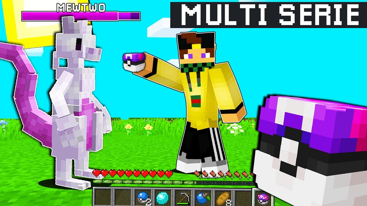 CATTURIAMO MEWTWO con I MIEI AMICI!! - Minecraft MULTIPIXELMON - YouTube