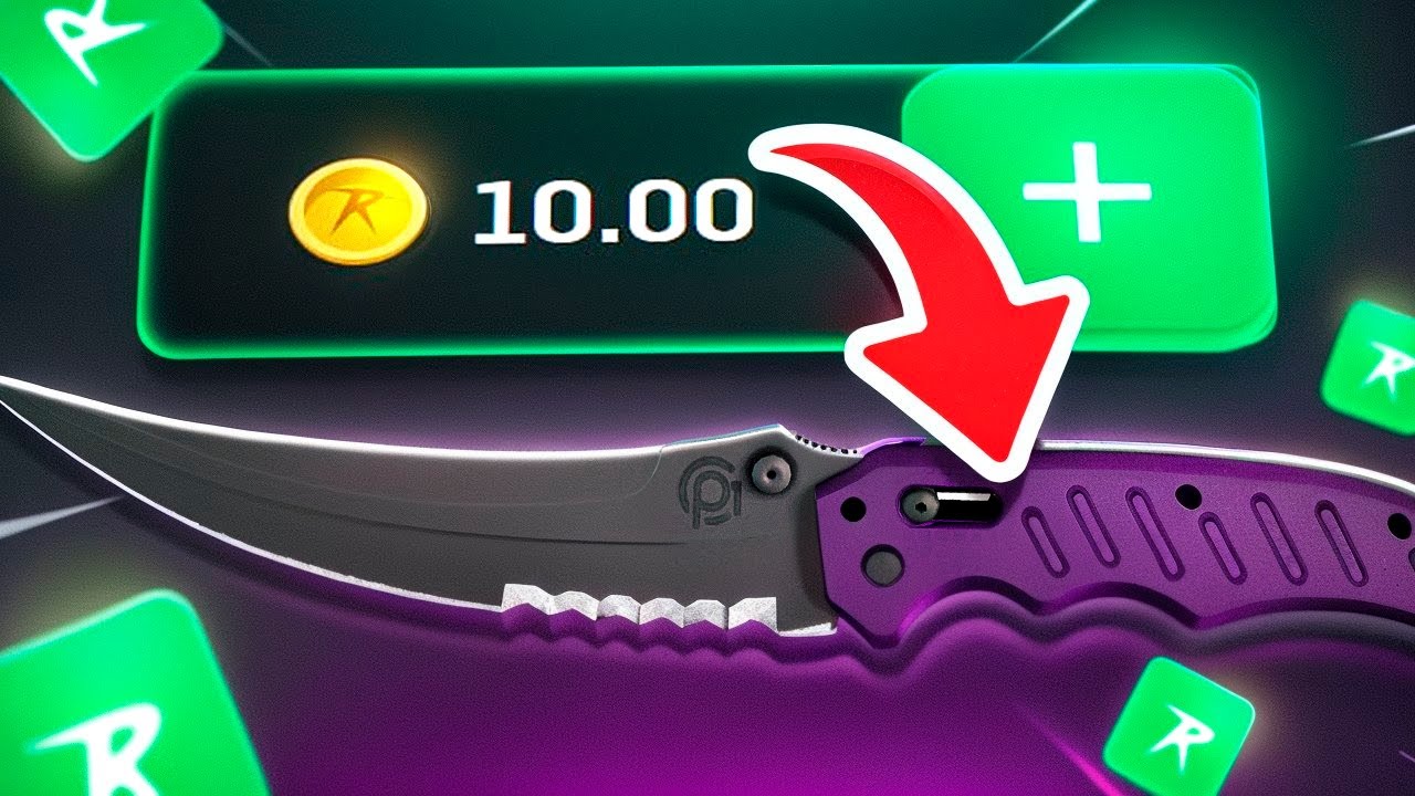 😳 10 COINS TO A KNIFE ON CSGOROLL CHALLENGE! (watch till the end OMGG ...