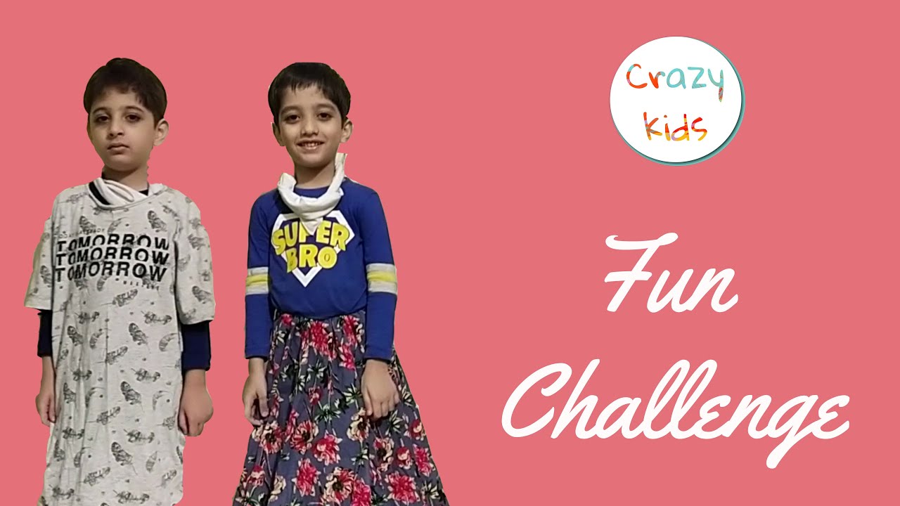 Fun Challenge | Crazy Kids - YouTube