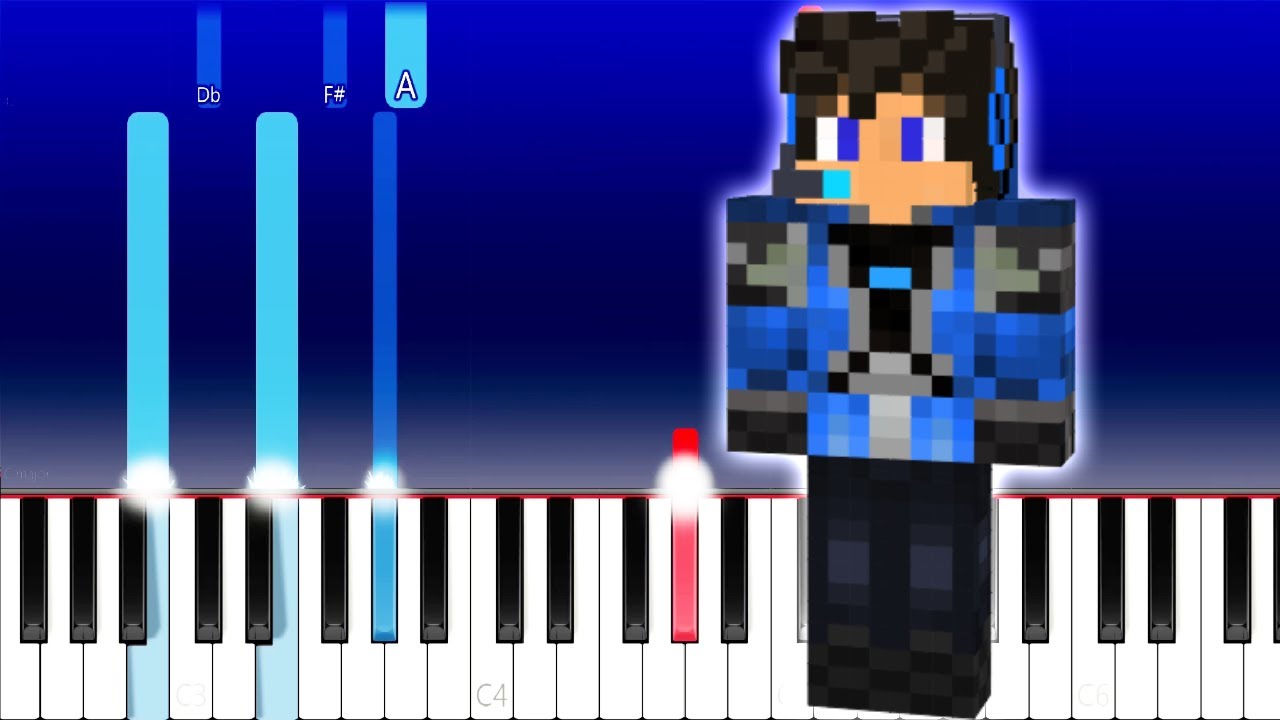 Rainimator (TryHardNinja) - Wither Heart - A Minecraft (Piano Tutorial ...