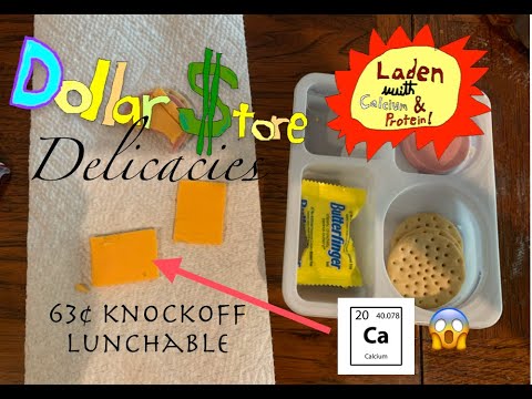 Dollar Store Delicacies: Knockoff Lunchables - YouTube