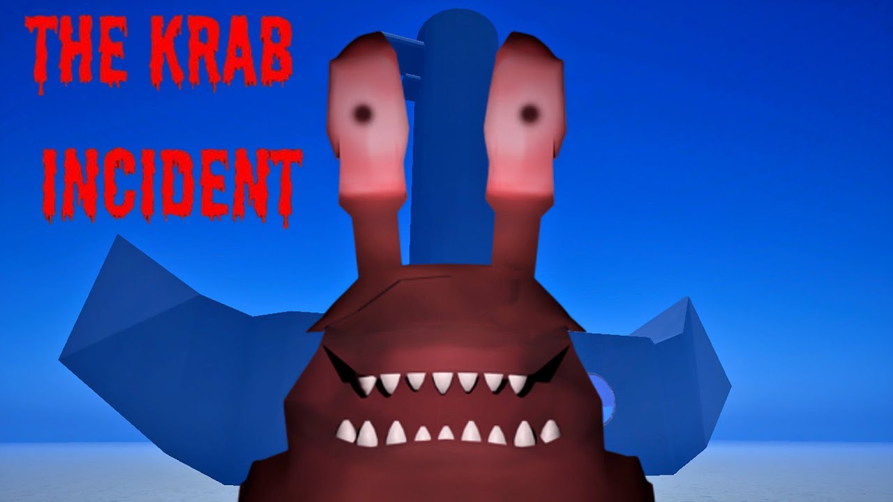 The krab incident Gameplay (SpongeBob Horror Game) - YouTube