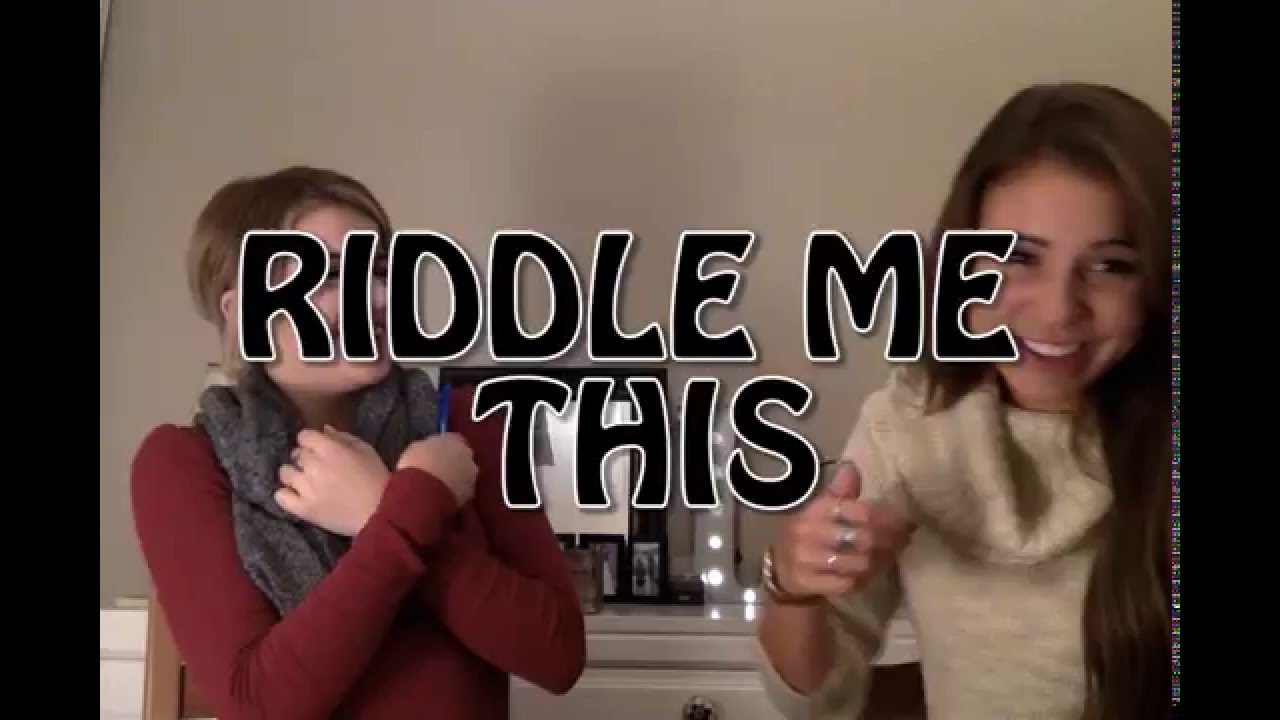 Riddle Me This - YouTube