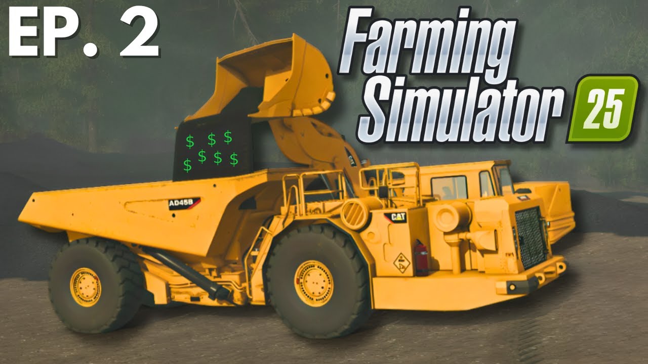 We found $100,000+ in COAL on the mine! Gold Mining P2 - FS25 Roleplay ...