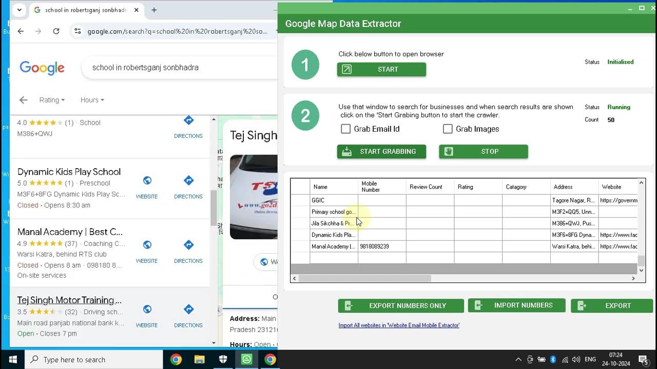 google map data extractor software - Real-Time Data Extraction Tool ...