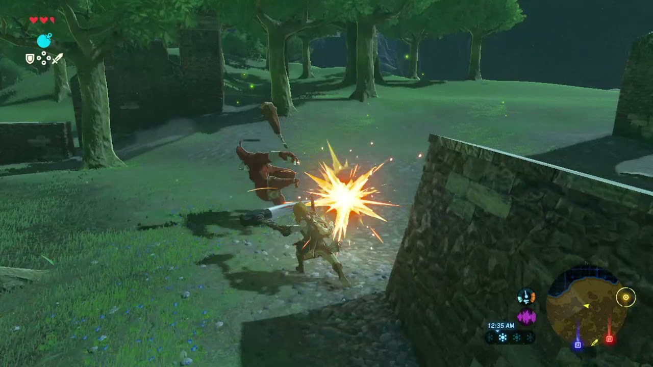 BotW: Plateau Stone Talus, Sentry & Goblins - YouTube