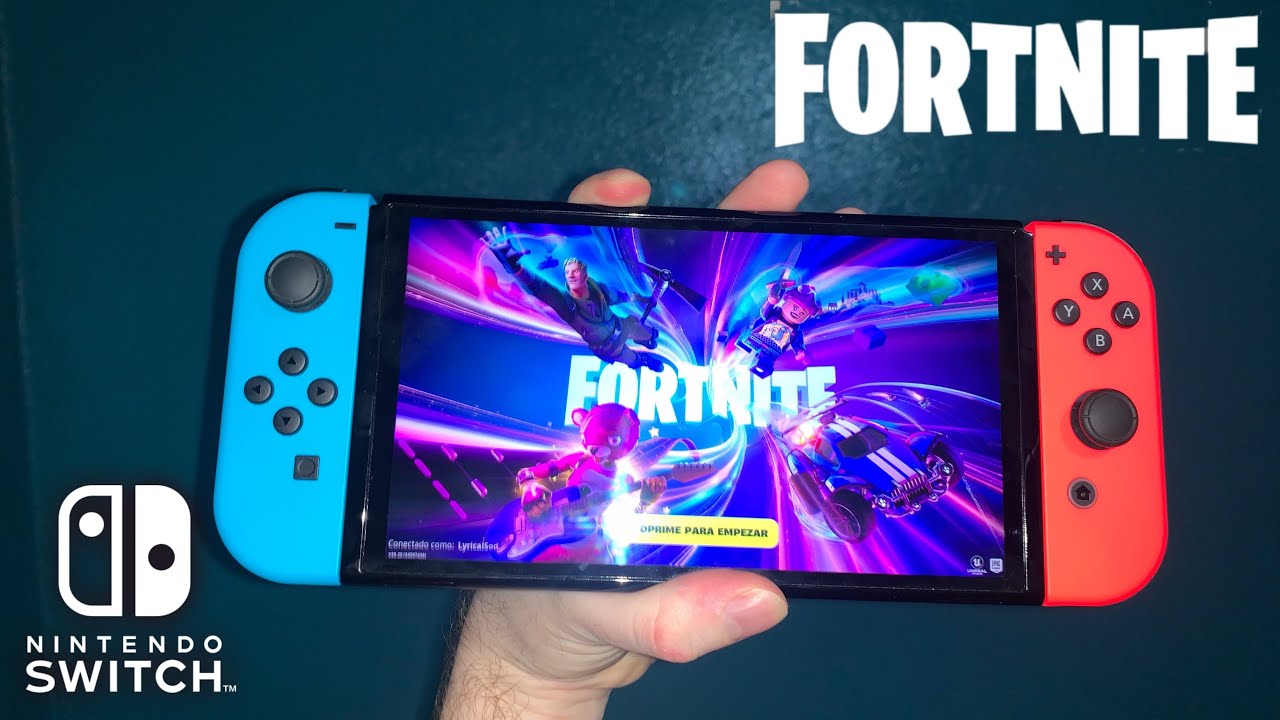 Jugando FORNITE en mi Nintendo Switch Oled #3 - YouTube