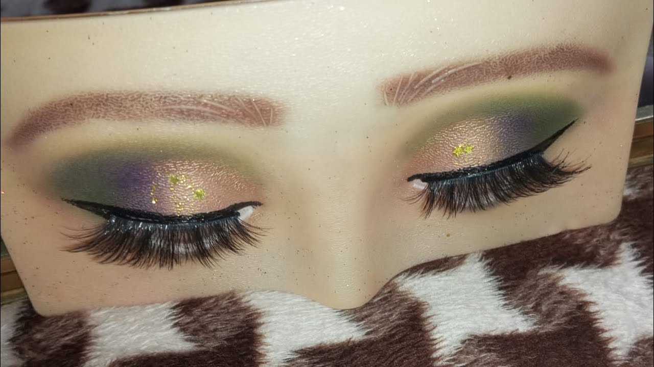 Very trending multicolour eye makeup tutorial | winged liner and ...