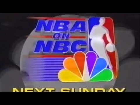 NBA on NBC promo 1998 - YouTube