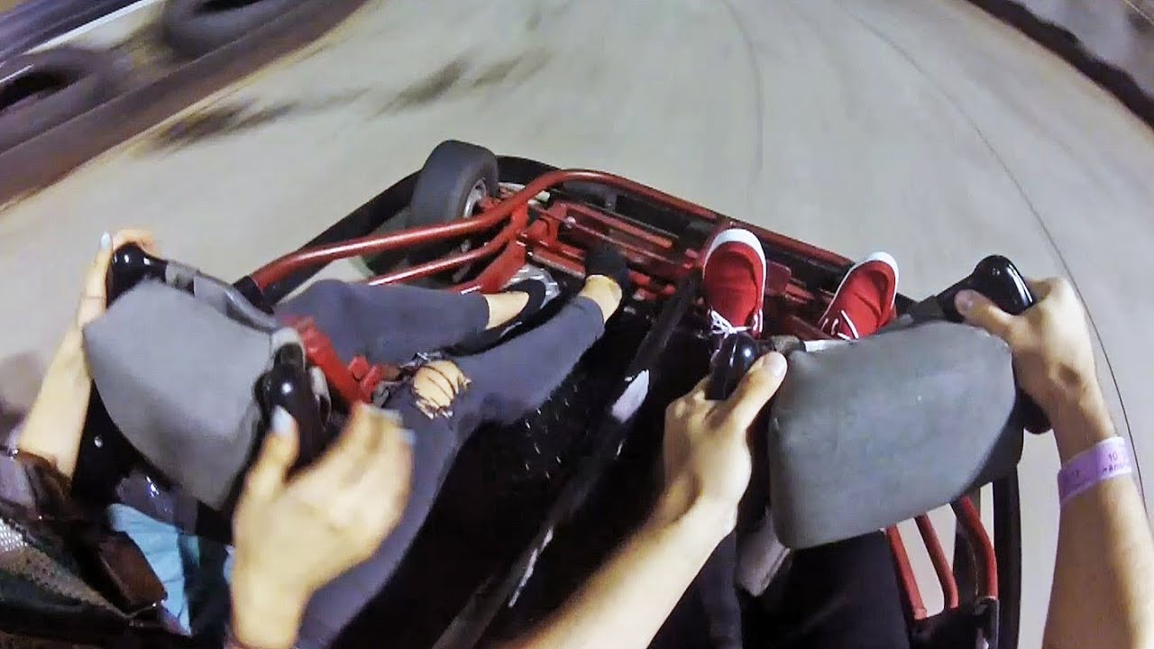 Andretti Thrill Park - GO KARTS AND LASER TAG! (Part 1) - YouTube