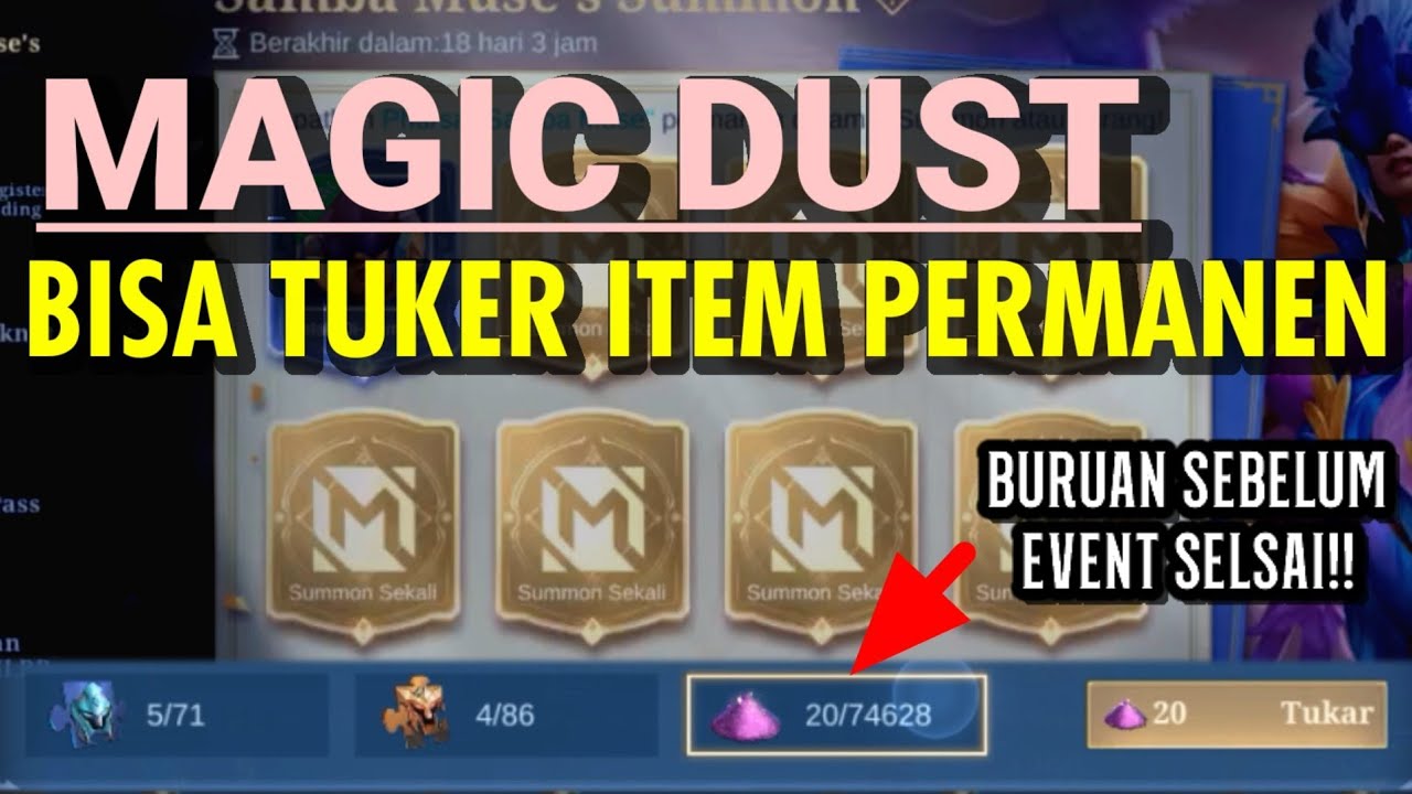 Cara Menukarkan Magic Dust Di Ml!!! season 29 tutorial mlbb 2023 - YouTube