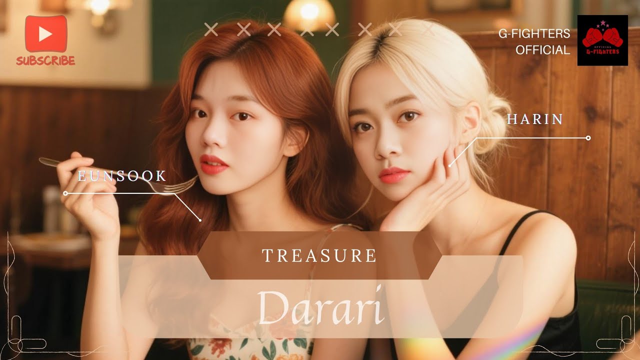 EUNSOOK & HARIN - DARARI (Originally Song : TREASURE) @TREASURE - YouTube