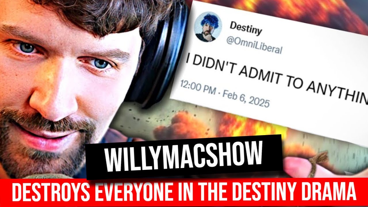 WillyMacShow: Reactions to President Sunday and Destiny Drama - YouTube