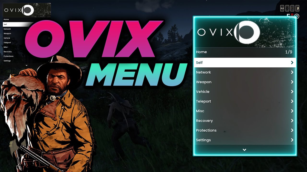 Ovix Mod Menu Showcase | Red Dead Online - YouTube