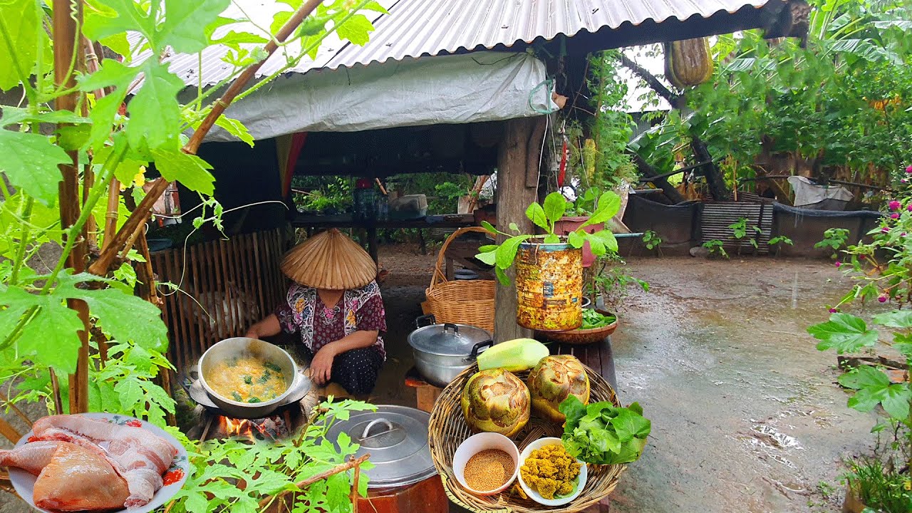 Country Style Cooking | Fresh Vegetables & Traditional Homemade Food ...