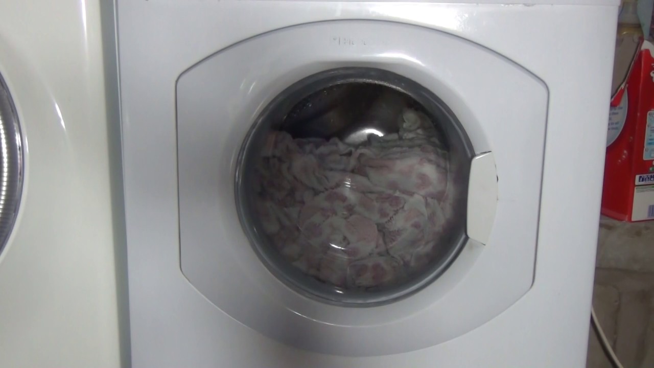 Hotpoint Ultima WT960 Washing Machine : Cotton 90'c heat tumbles (Pt 5/ ...