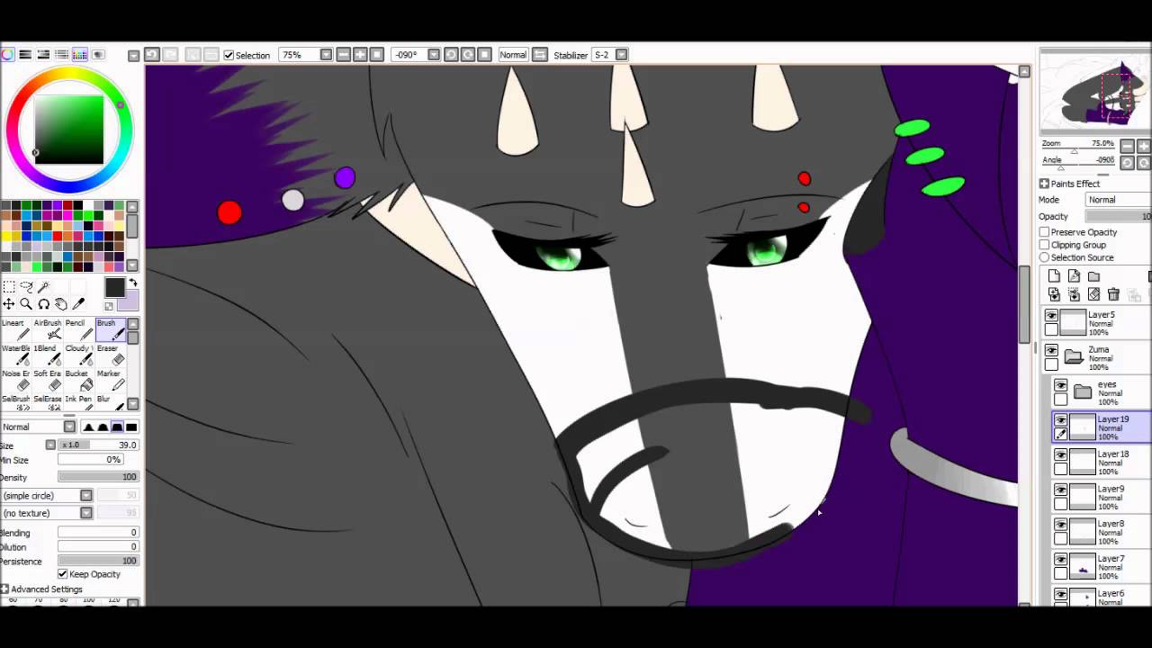 Cuddling during a movie~ Furry speedpaint - YouTube