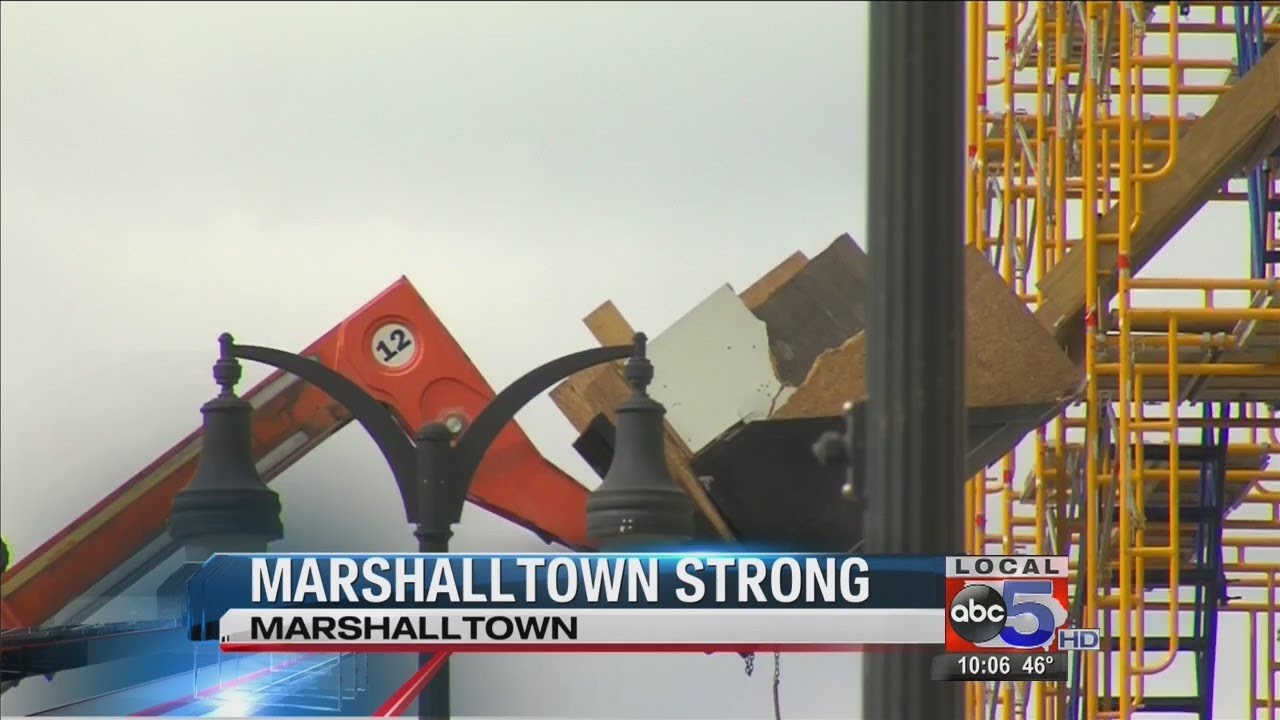 Marshalltown strong nearly 3 months later - YouTube