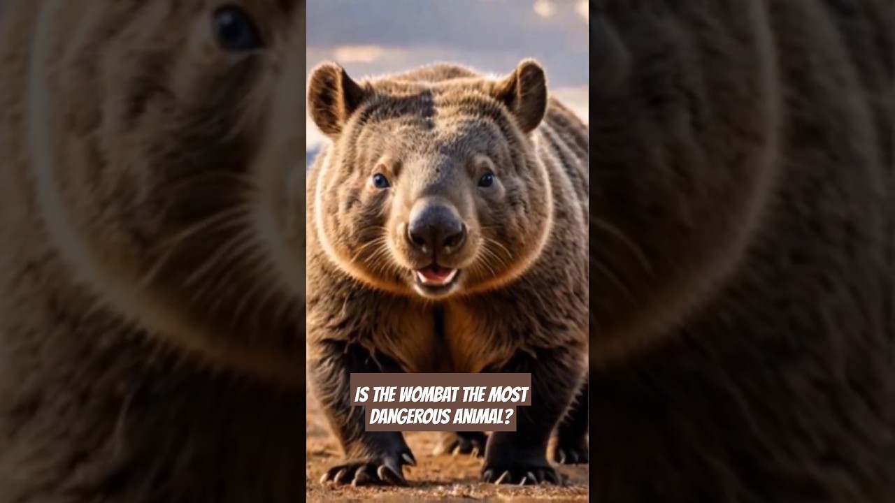 Is the WOMBAT the Most DANGEROUS Animal? - YouTube