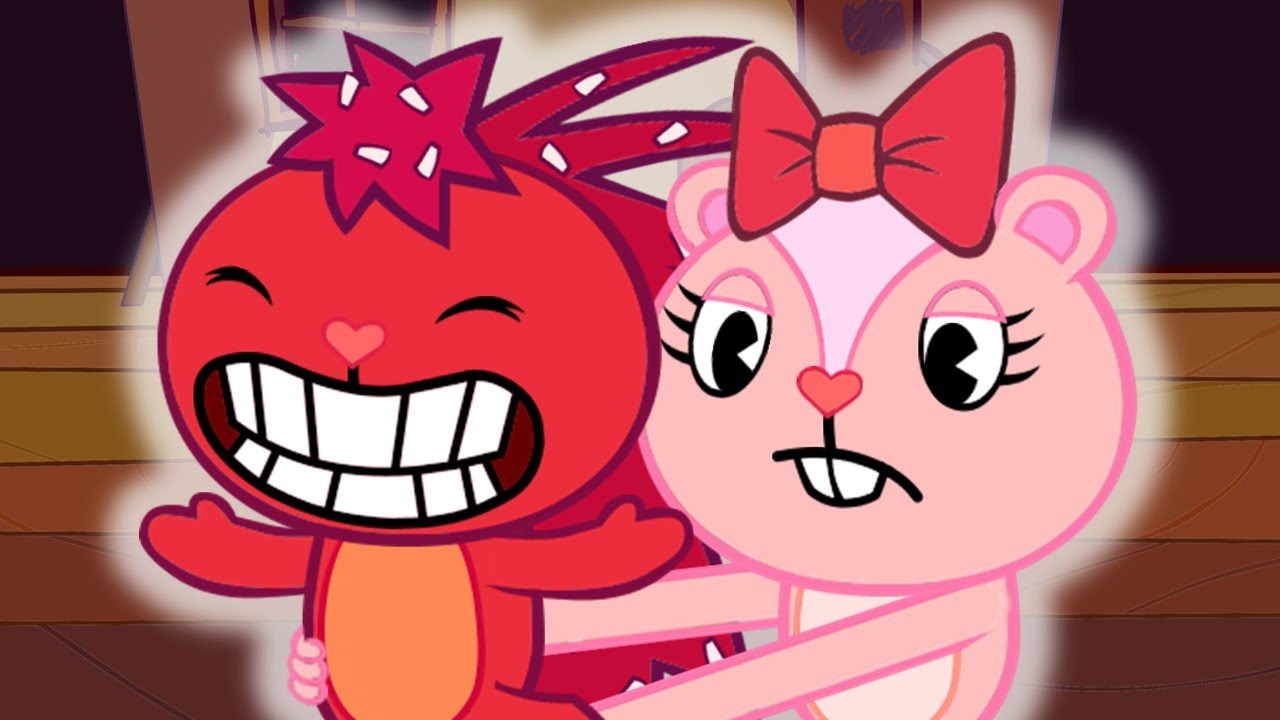 Giggles le enseña a Flaky a Girar (Meme) - YouTube