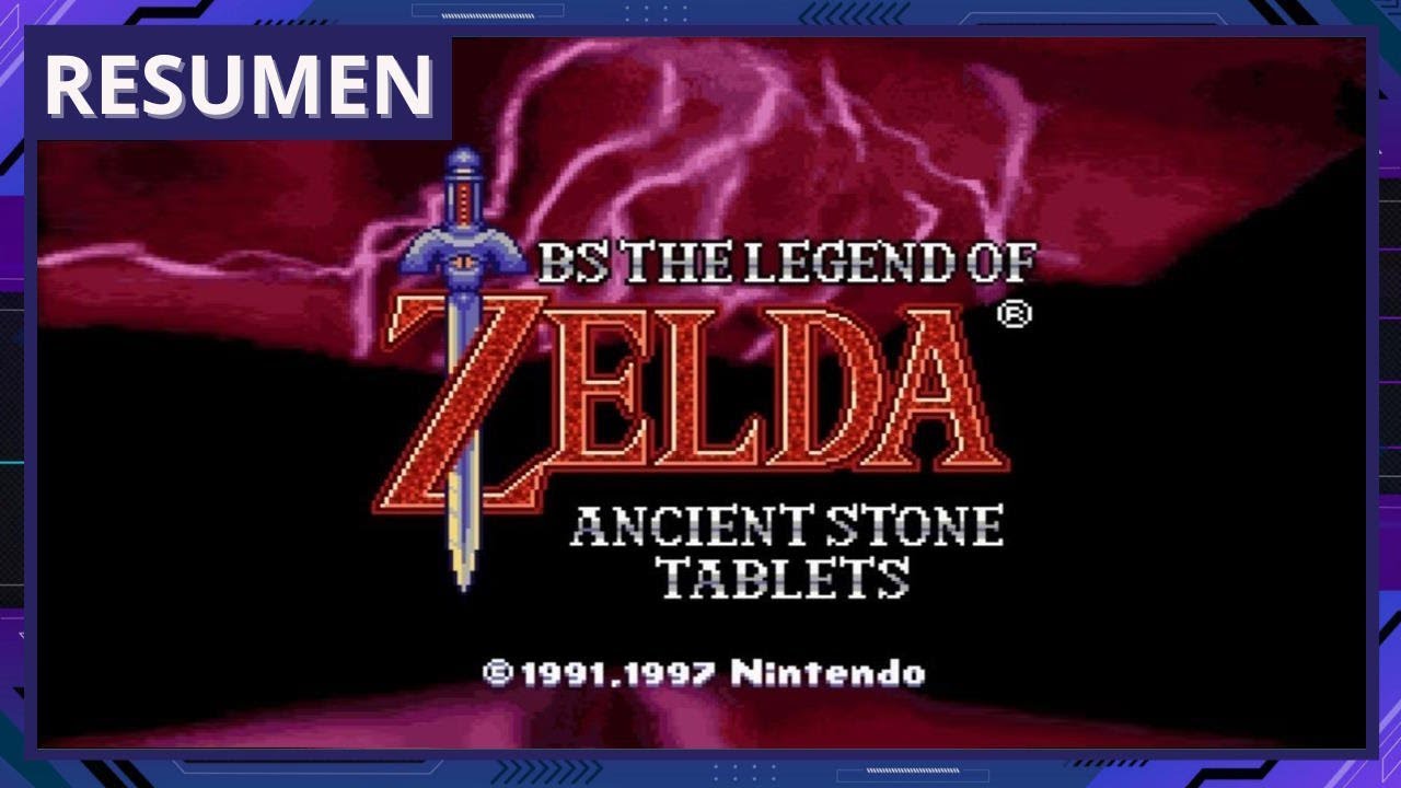 The Legend of Zelda: Ancient Stone Tablets - ¡La historia OLVIDADA de ...