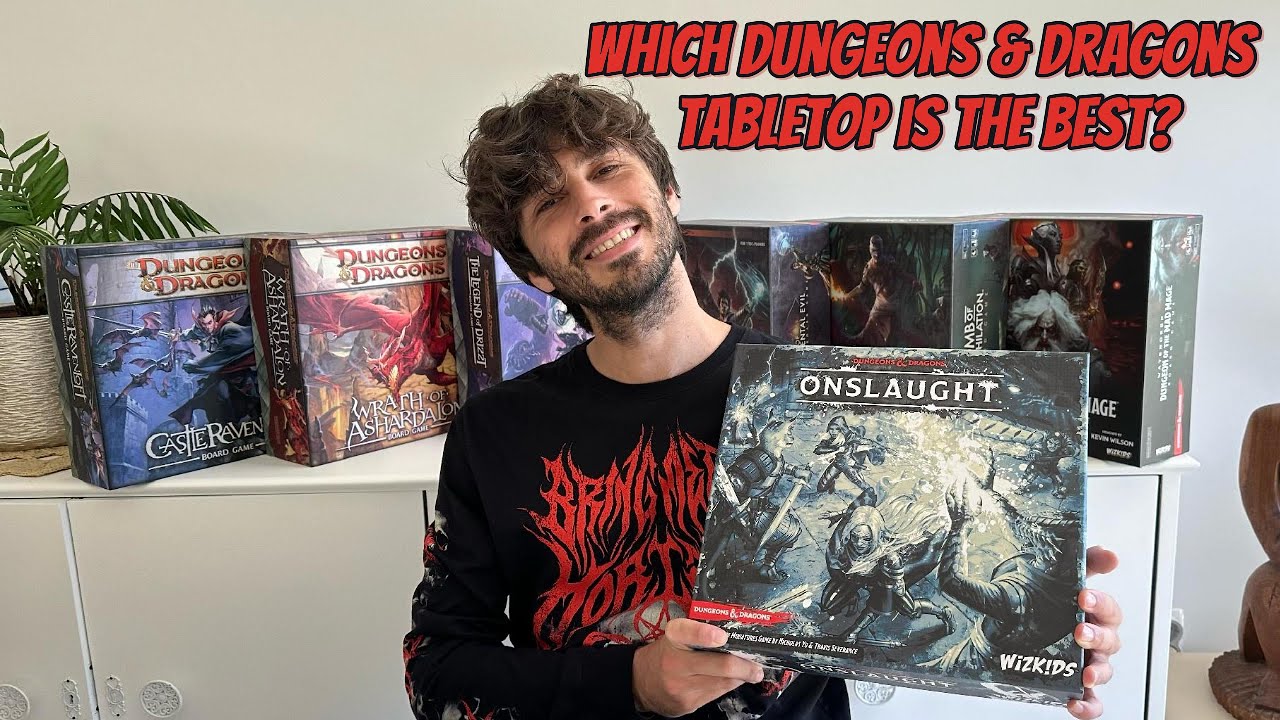 Unboxing Dungeons & Dragons: Onslaught (Wizkids) - YouTube