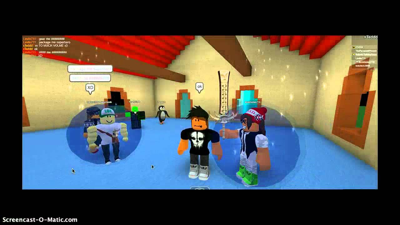 ROBLOX Gear codes for admin house/Party fun - YouTube