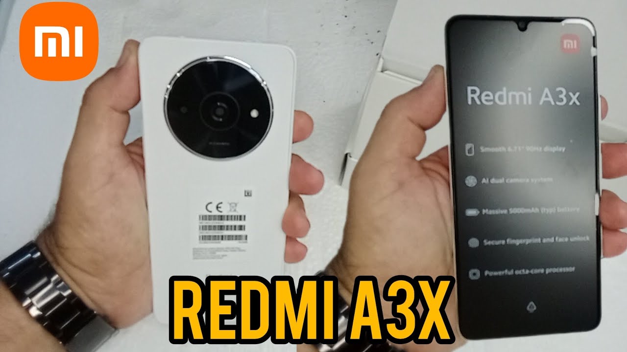 unboxing Xiaomi Redmi A3x , review, test camera, price, fiche technique ...