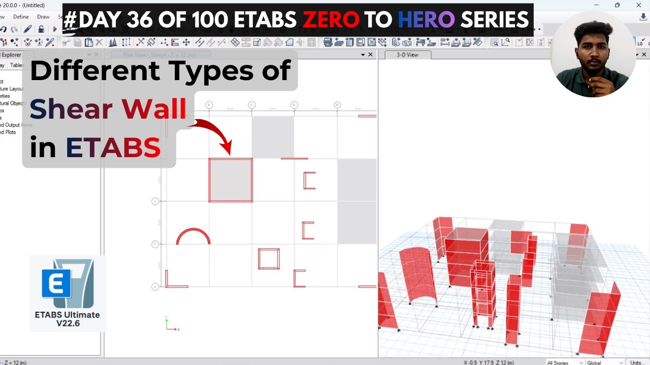 Different Types of Shear Wall in ETABS (Modeling & Behavior Explained ...