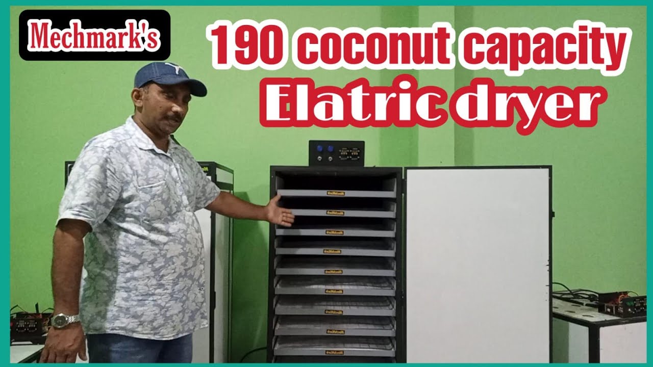Mechmark 's 190,Elatric dryer /multipurpose dryer/coprra dryer - YouTube