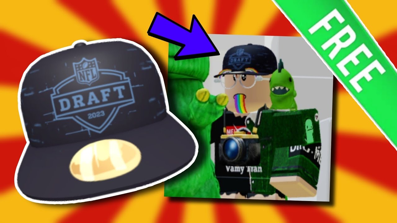 Cách Lấy Nón NFL Draft MIỄN PHÍ Từ Game Super NFL Tycoon | ROBLOX - YouTube
