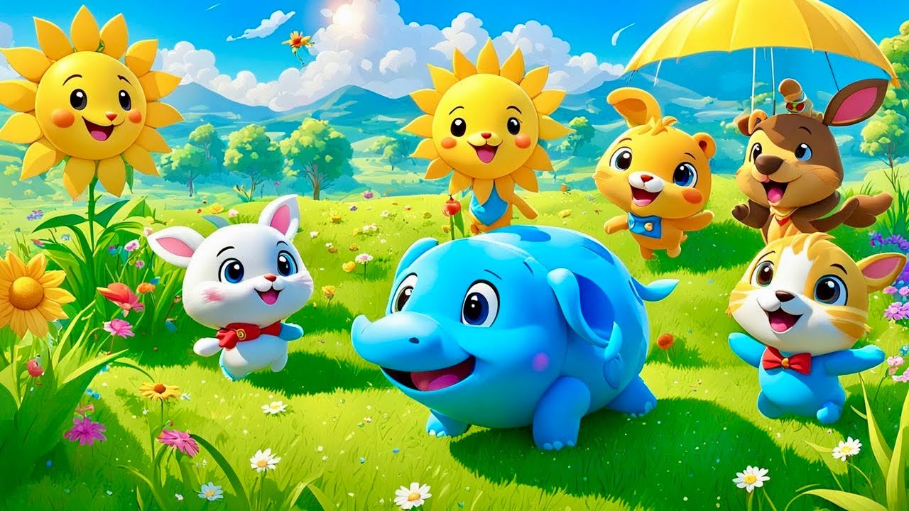Ring Around the Rosies - Classic Nursery Rhyme for Kids |Fun Circle ...