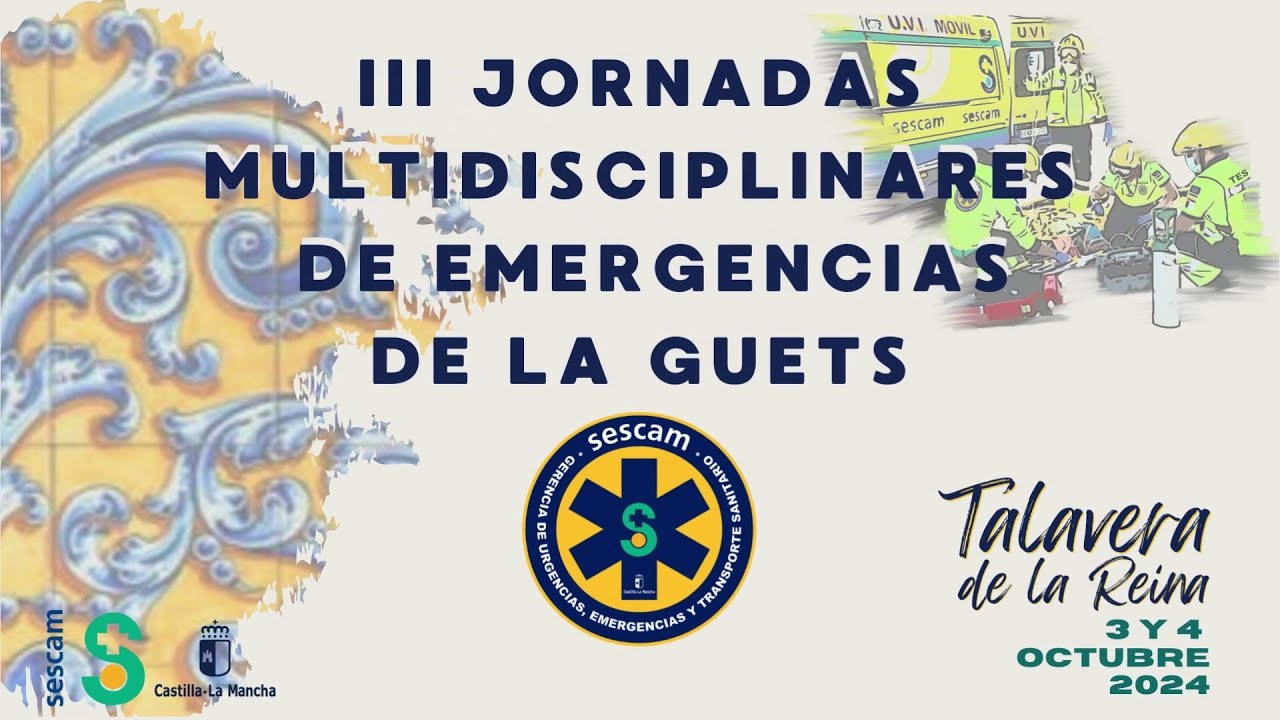 Presentación III Jornadas de Emergencias de la GUETS - YouTube
