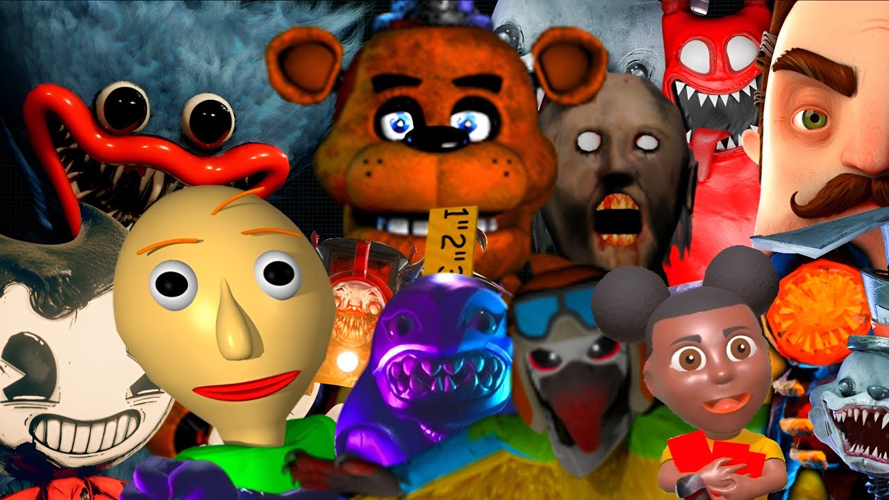 Ranking Every Mascot Horror Character - YouTube